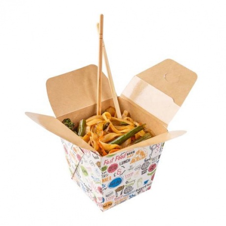 Customized Eco Friendly Wholesale Food Packaging Disposable Kraft Paper ...