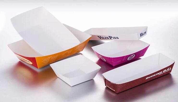 Custom printed disposable paper food tray - Dreamfly Packaging Co.,Ltd