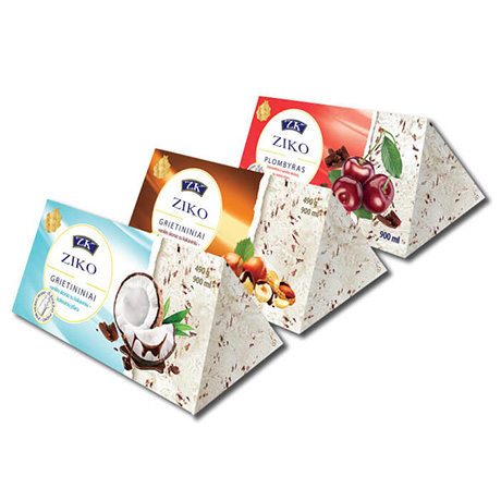 Customized High quality cardboard paper gift packaging ice cream box ...