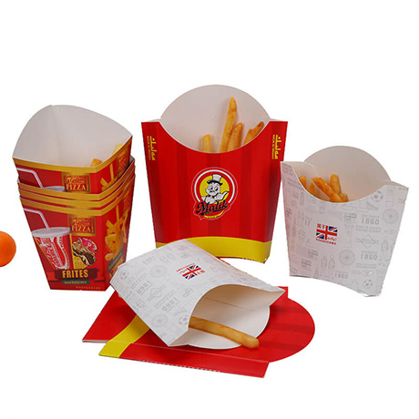Wholesale durable custom fast food french fries packaging box ...