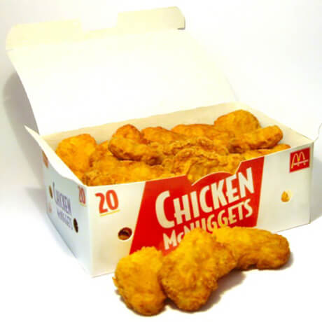 Customized Foldable cardboard box take away food paper fried chicken ...